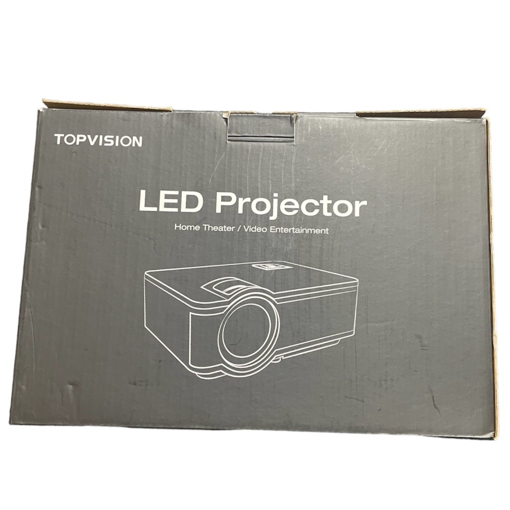 Pre-owned TopVision LED Projector - Own4Less